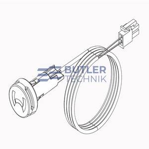 Webasto Dual Top heater external temperature sensor 3m | 9019417B ...