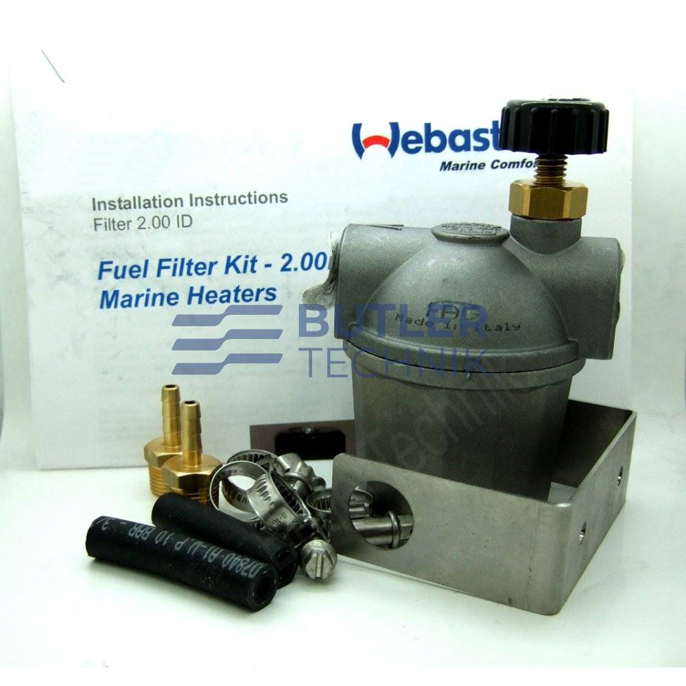 Webasto heater fuel filter upgrade kit | 330027 | 484032 | 51500000037 ...
