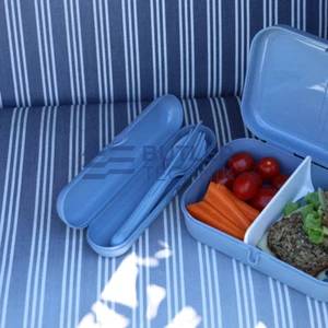 Koziol Plastic Cutlery Set for Boat Camper KLIKK READY Nature Flower ...