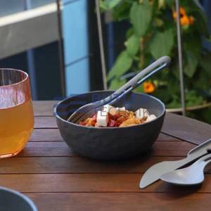 Koziol Plastic Bowl for Boat Camper CLUB BOWL Set of 4 700ml – Natural ...